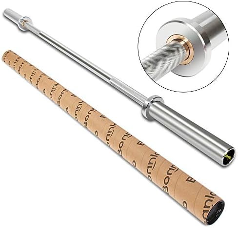 Olympic Barbell, 5 Feet Weightlifting Bar With 28mm Grip, 600 lbs ...