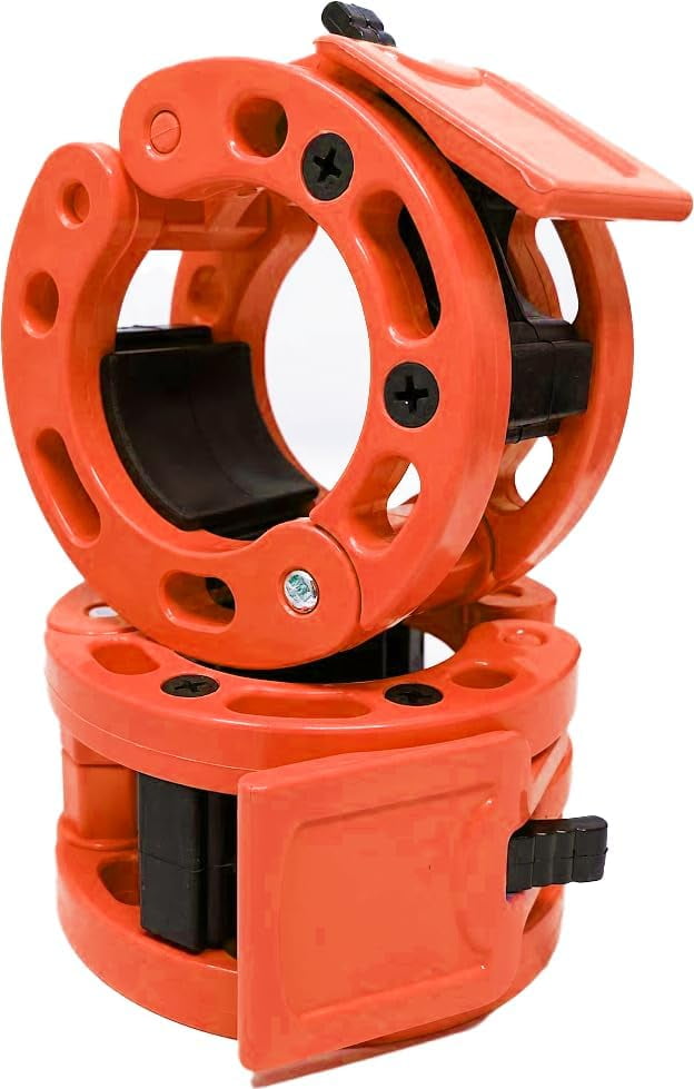 Olympic Barbell Clamps Collars Quick Release Pair of Locking Weight ...