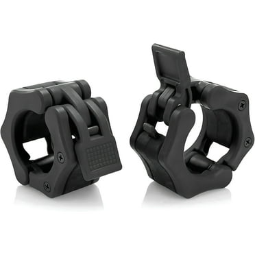 Kreytis Fitness Olympic Barbell Clamps Collars Quick Release Pair of ...