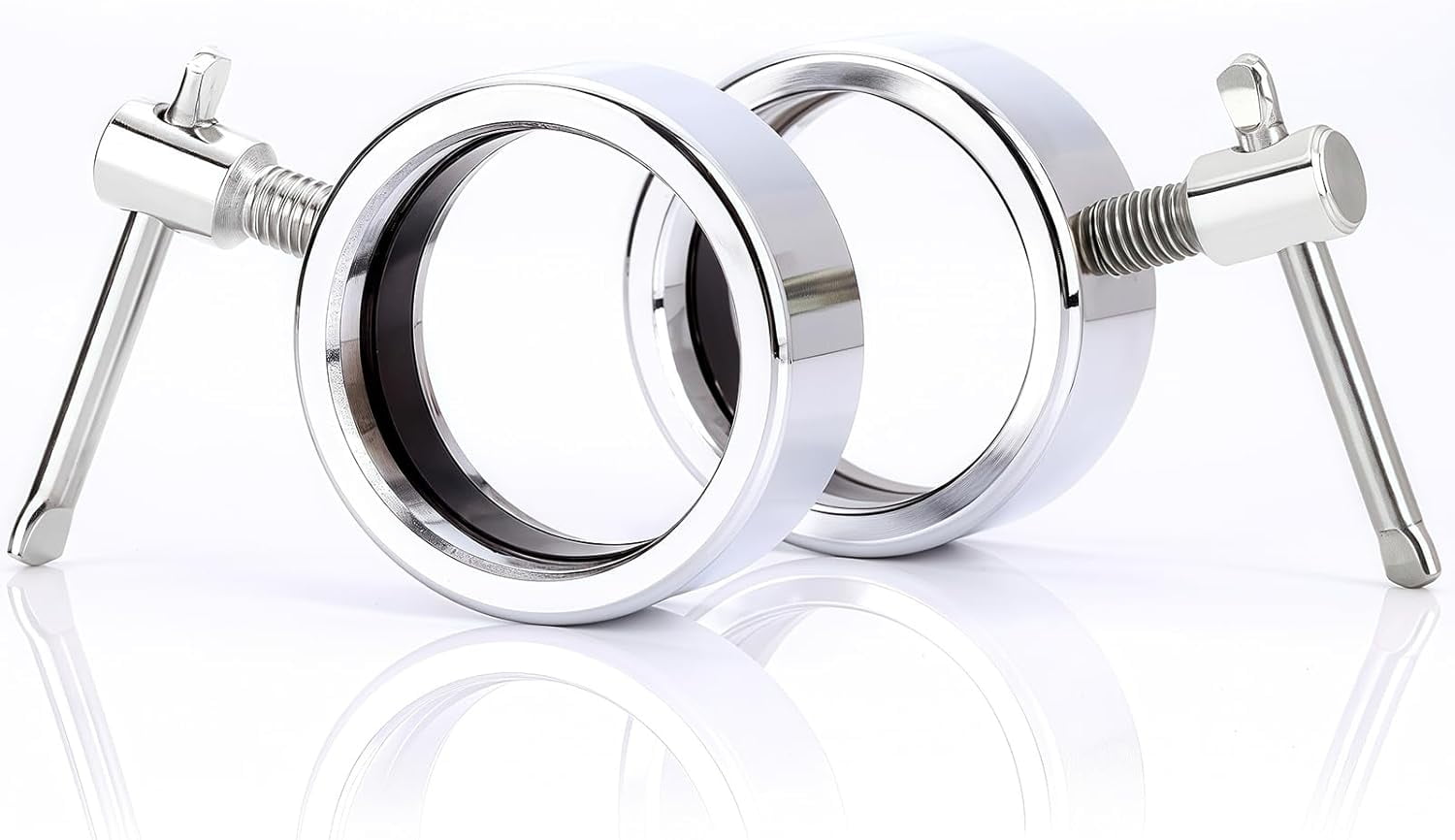 Olympic Barbell Collar for 2" Olympic Bar, Barbell Clamp Clips, Pair of ...