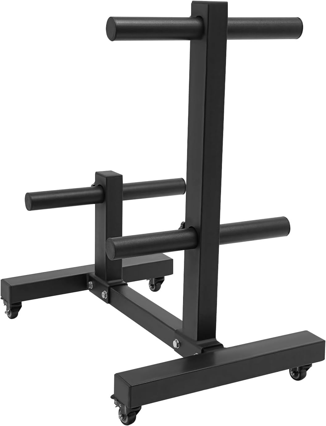 Olympic Bumper Weight Plate Rack Tree Commercial Vertical Storage Rack ...