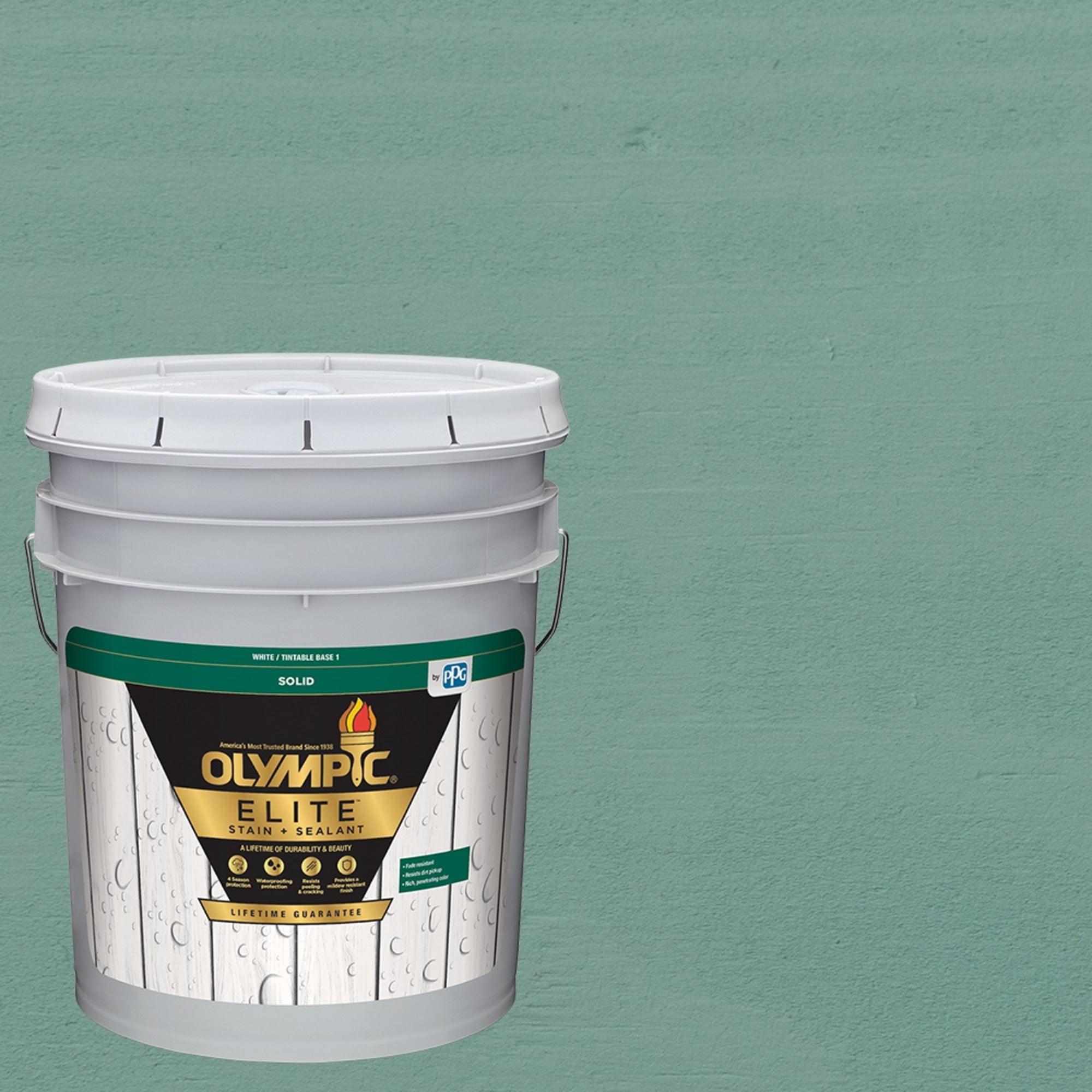 Olympic Elite 5 Gallons SC-1074 Shipmate Blue Solid Advanced Exterior ...