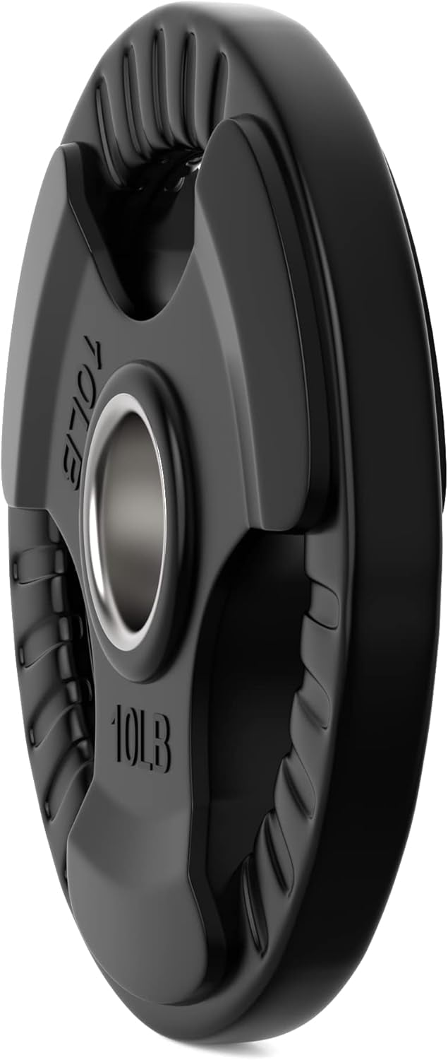 Olympic Grip Weight Plates for Strength Training, 5LB/10LB/25LB/35LB ...