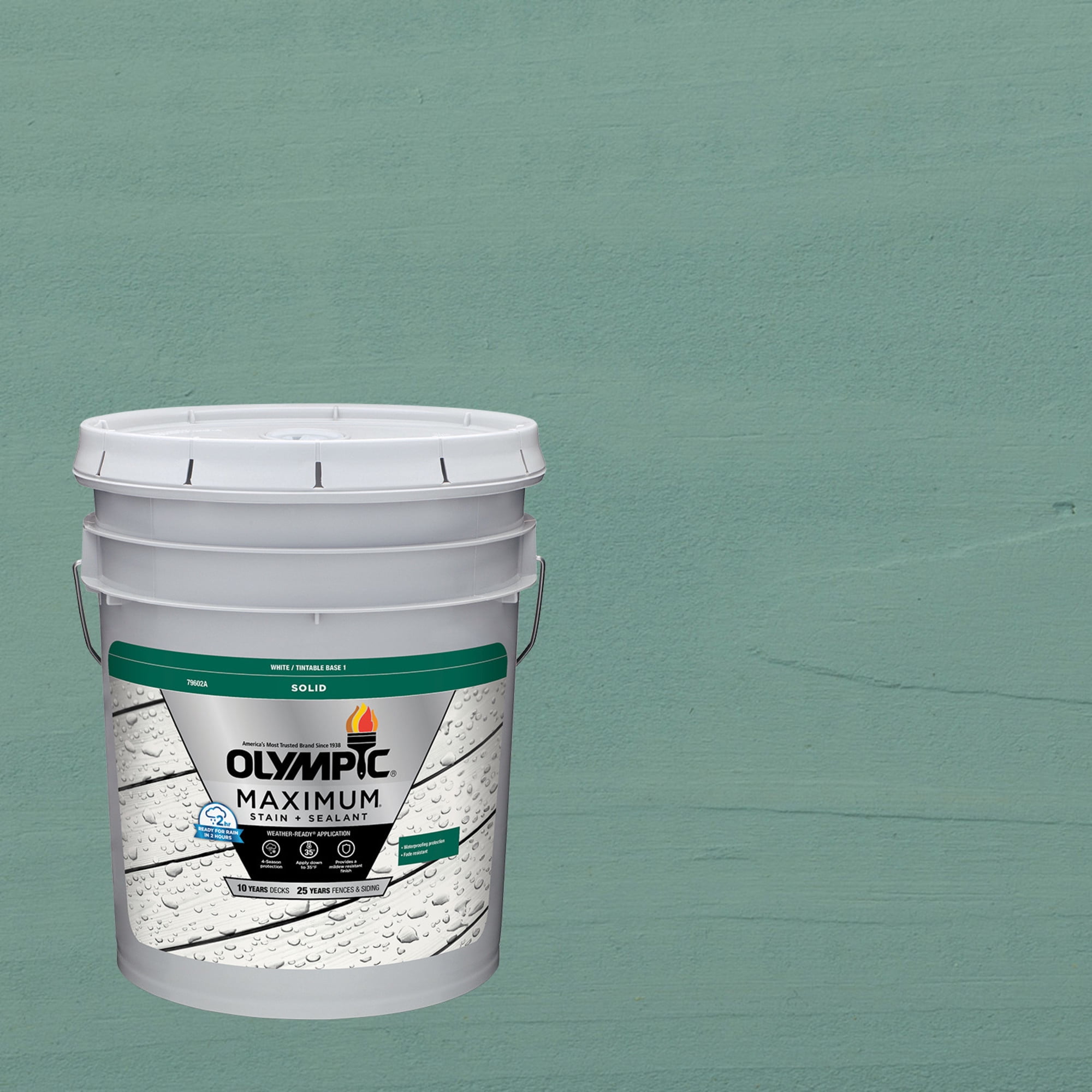 Olympic Maximum 5 Gallons SC-1074 Shipmate Blue Solid Color Exterior ...