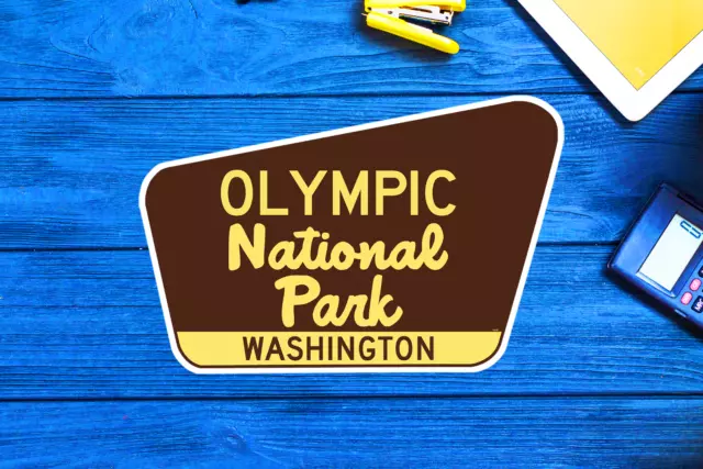 Olympic National Park Washington Travel Sticker Decal Sticker Phone ...