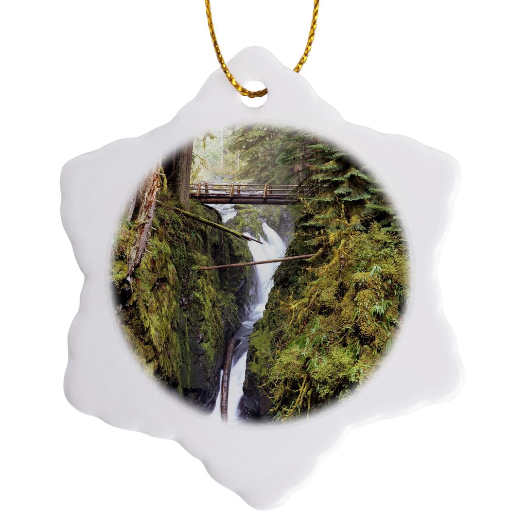 3drose, Olympic Np, Sol Duc Falls Bridge, Sol Duc River - Us48 Jwi1355 ...
