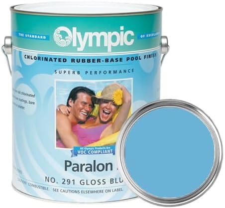 Olympic Pool Paint - Paralon 2 - Blue Ice - 1 Gallon - Chlorinated ...