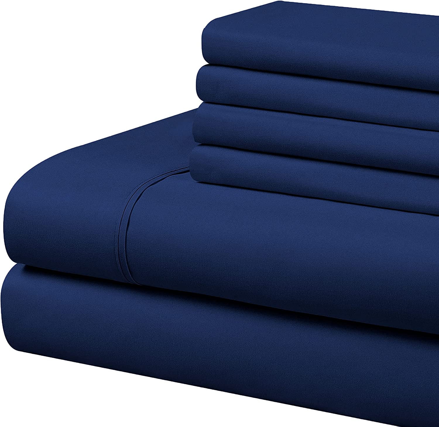 Olympic Queen Size 6 Piece Sheet Set,600TC, 100% Egyptian Cotton - 12 ...