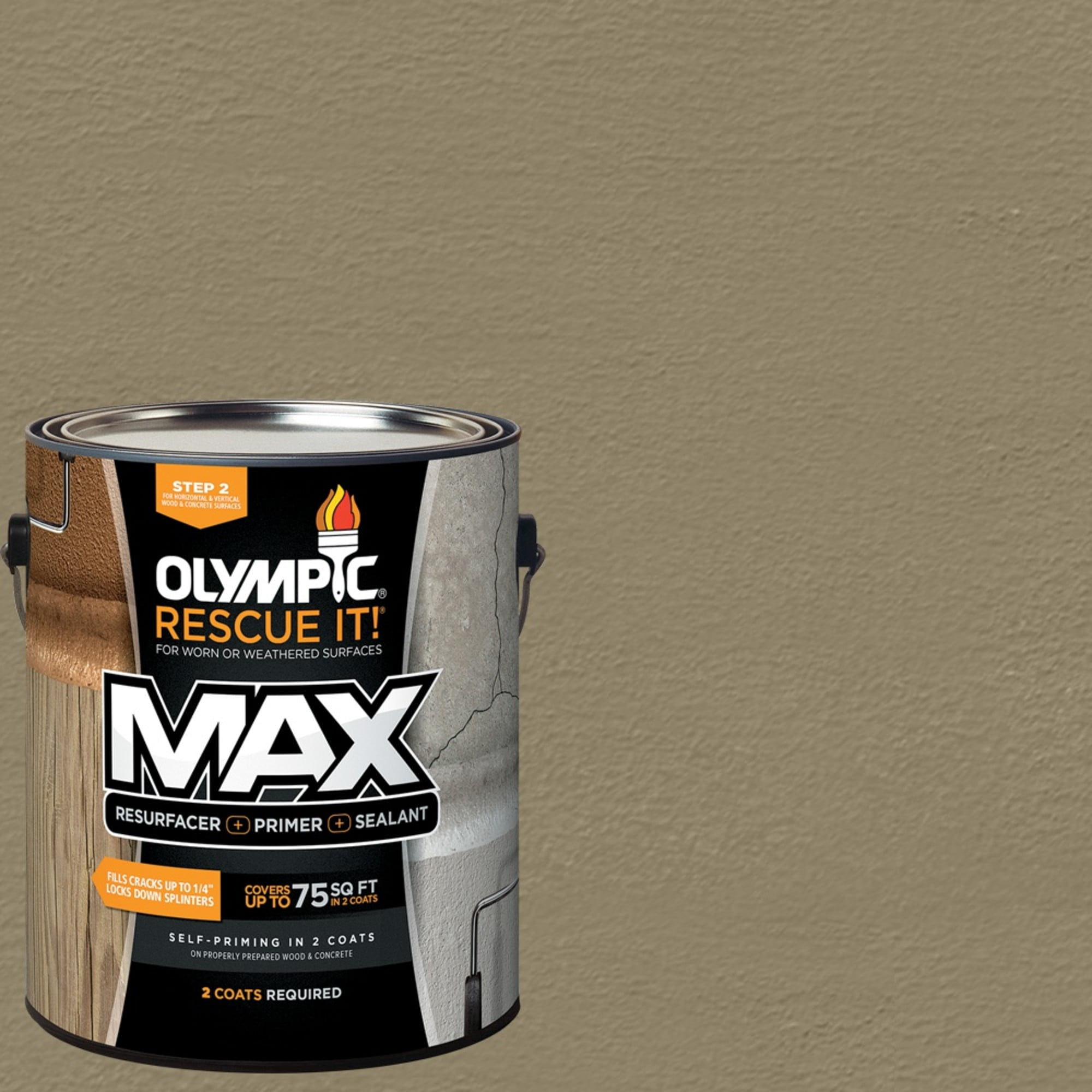 Olympic Rescue It 1 Gallon SC-1012 Cape Cod Gray Exterior Deck ...