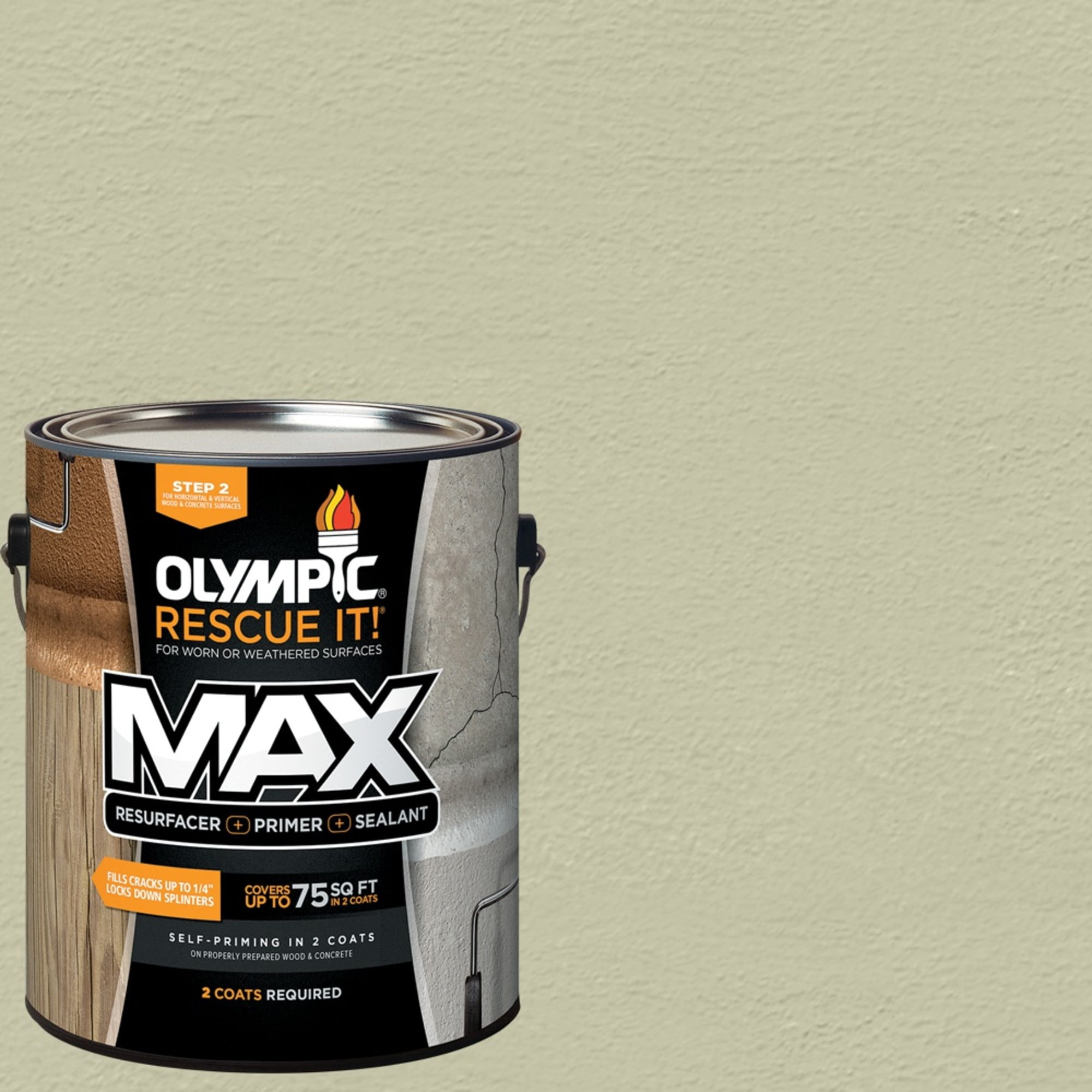 Olympic Rescue It 1 Gallon SC-1023 Cumulus Exterior Deck Resurfacer and ...