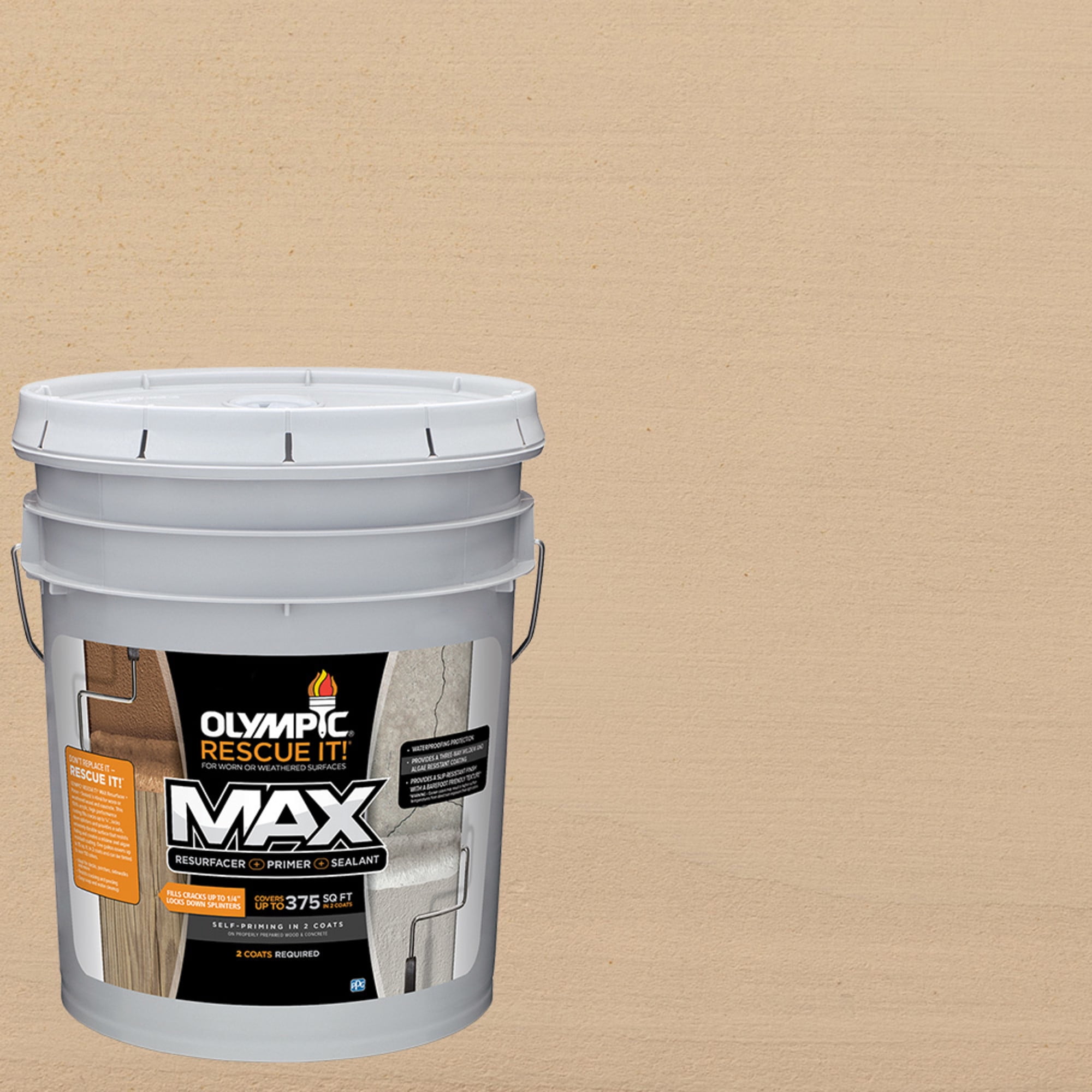 Olympic Rescue It 5 Gallons SC-1062 Pink Sand Solid Exterior Deck ...