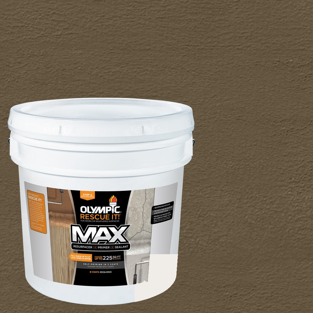 Olympic Rescue It Solid Exterior Deck Resurfacer and Primer with ...