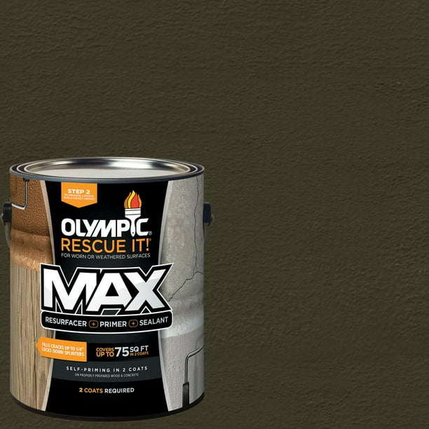 Olympic Rescue It Solid Exterior Deck Resurfacer and Primer with ...