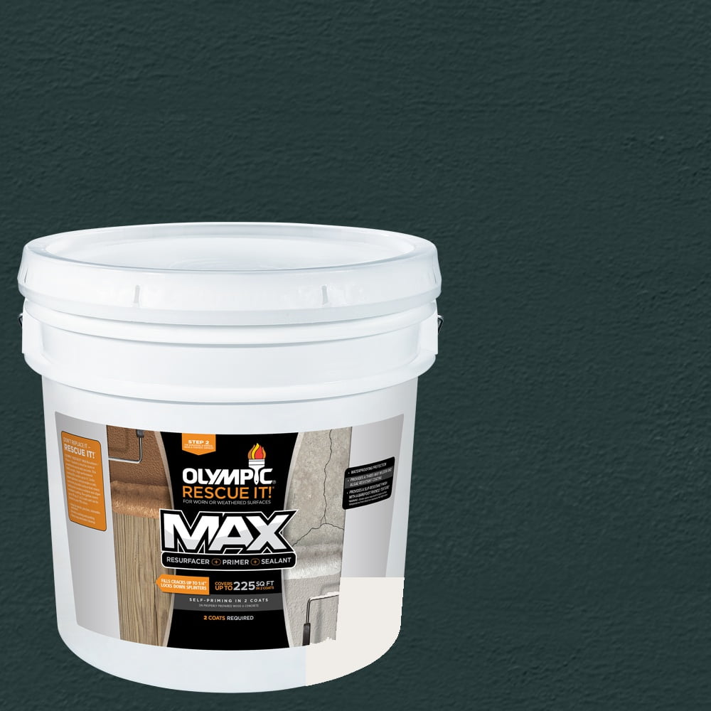 Olympic Rescue It Solid Exterior Deck Resurfacer and Primer with ...