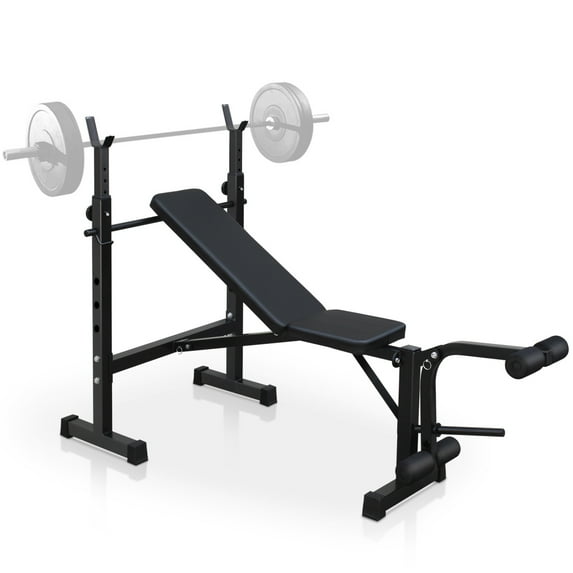 Olympic Weight Bench,Bench Press Set with Squat Rack and Bench for Home ...