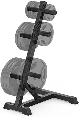 Olympic Weight Plate Tree Weight Rack for 2-inch Weight Plates/Storage ...