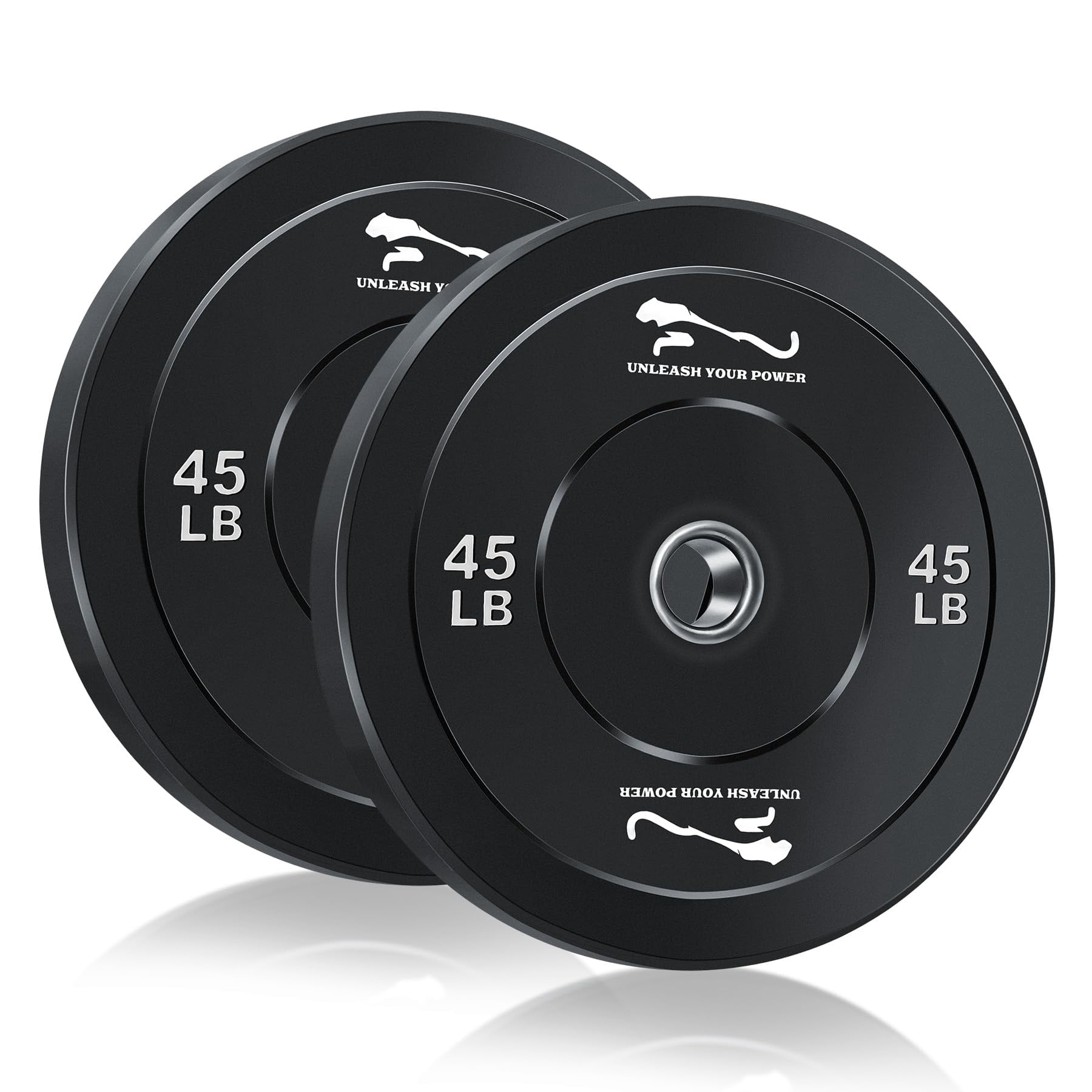 OlympicWeight Plates, Weight Plates with Steel Hub for Strength ...