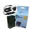 Olympus E-500 Charger with Car Plug & EU Adapter - Replacement for ...