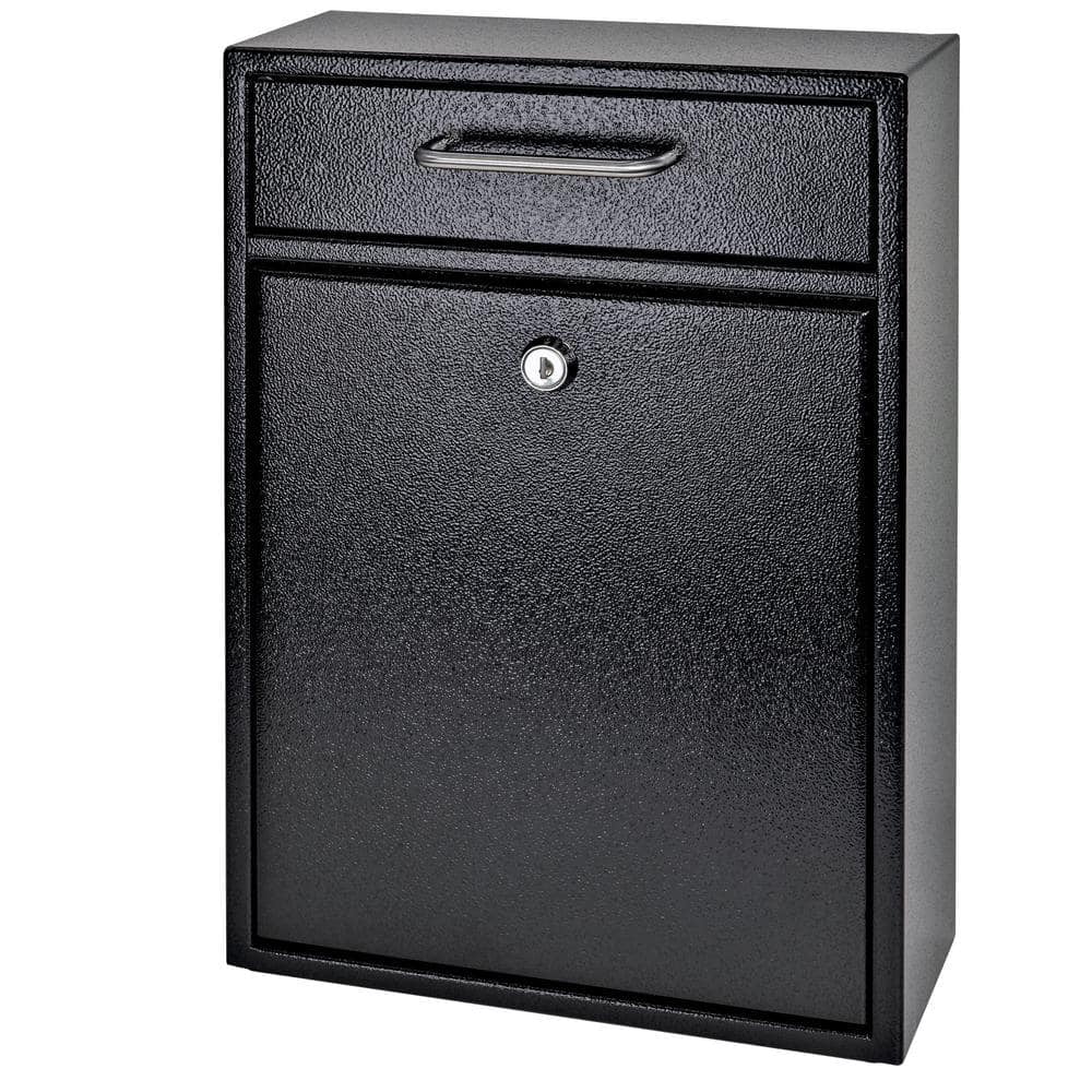 Olympus Locking Wall-Mount Drop Box with High Security Reinforced ...