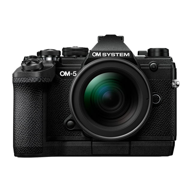 Olympus OM SYSTEM OM5 20.4 Megapixel Mirrorless Camera with Lens, Black ...