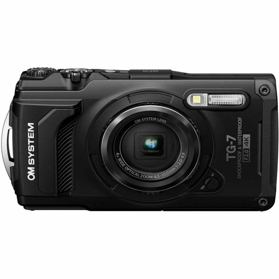 Olympus OM SYSTEM Tough TG-7 Digital Camera (Red) V110030RU000 ...