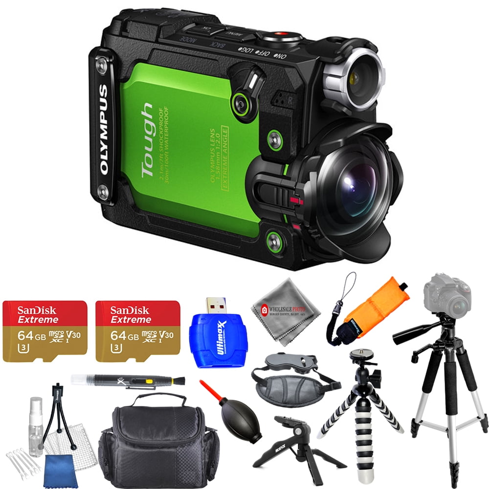 Olympus Stylus Tough TG-Tracker Action Camera (Green) - Mega Action ...