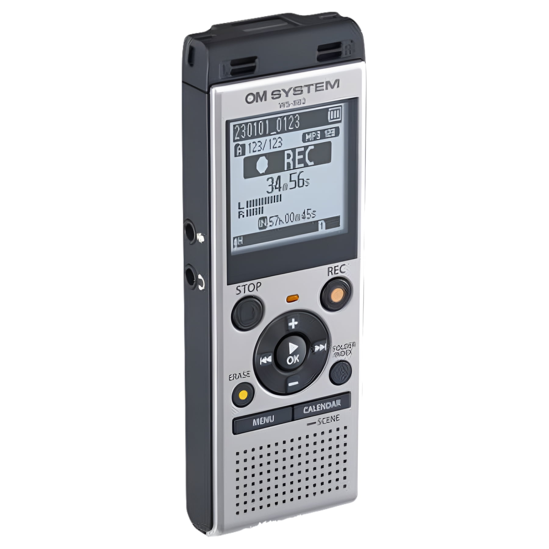Olympus OM SYSTEM WS-882 Micro Handheld Digital Voice Recorder (Silver ...
