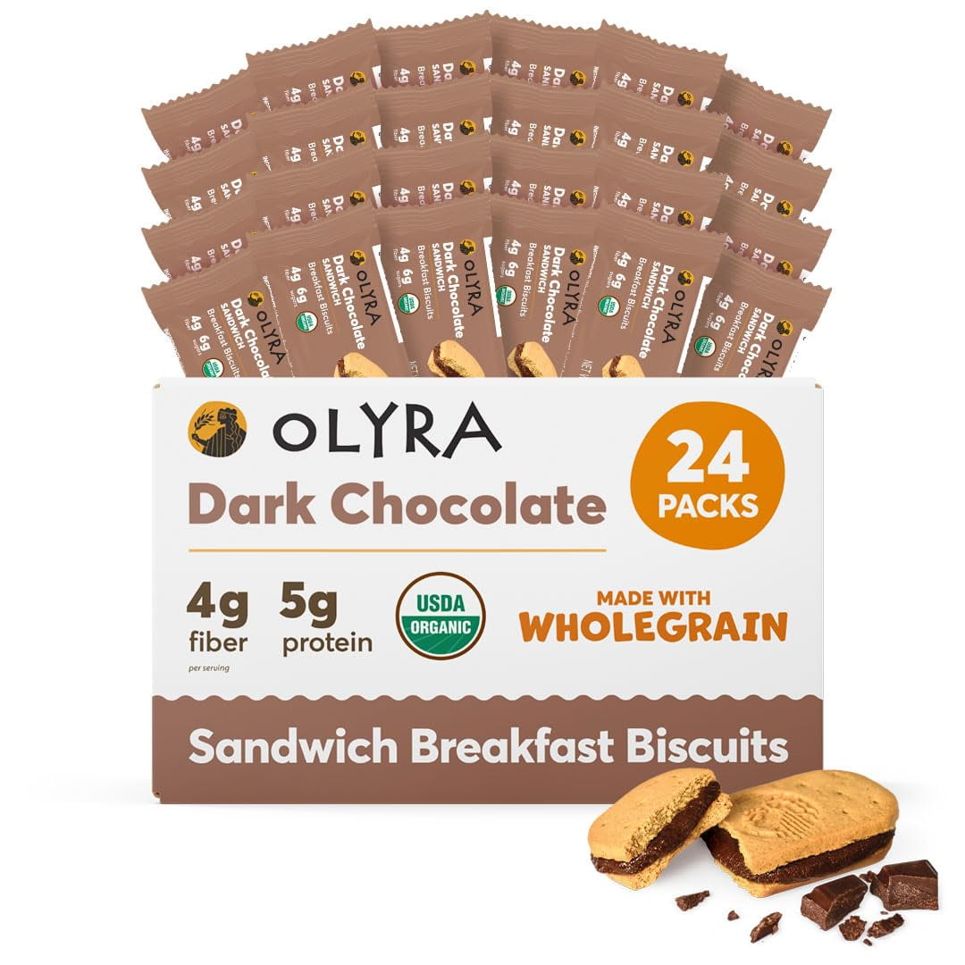 Olyra Dark Chocolate Sandwich IEF31 Breakfast Biscuits, Healthy Snacks ...