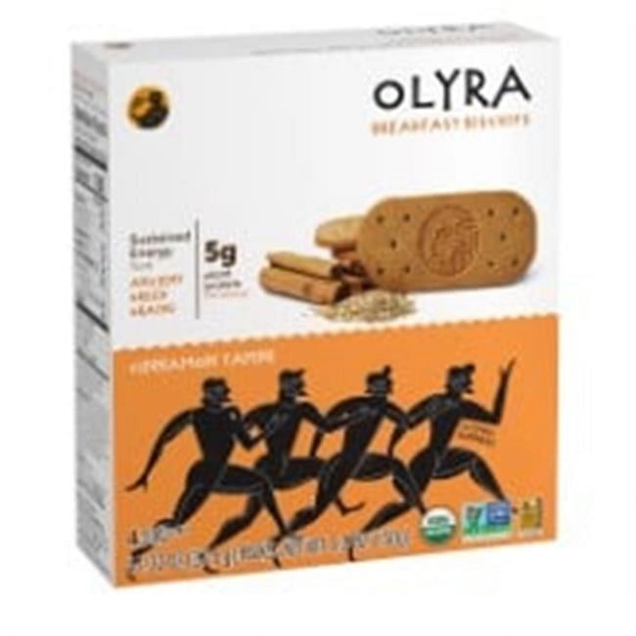 Olyra Organic Breakfast Cinnamon & Tahini Biscuits - Walmart.com