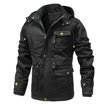 Wantdo Men's Big and Tall Winter Warm Heavy Coat Windproof Winter ...