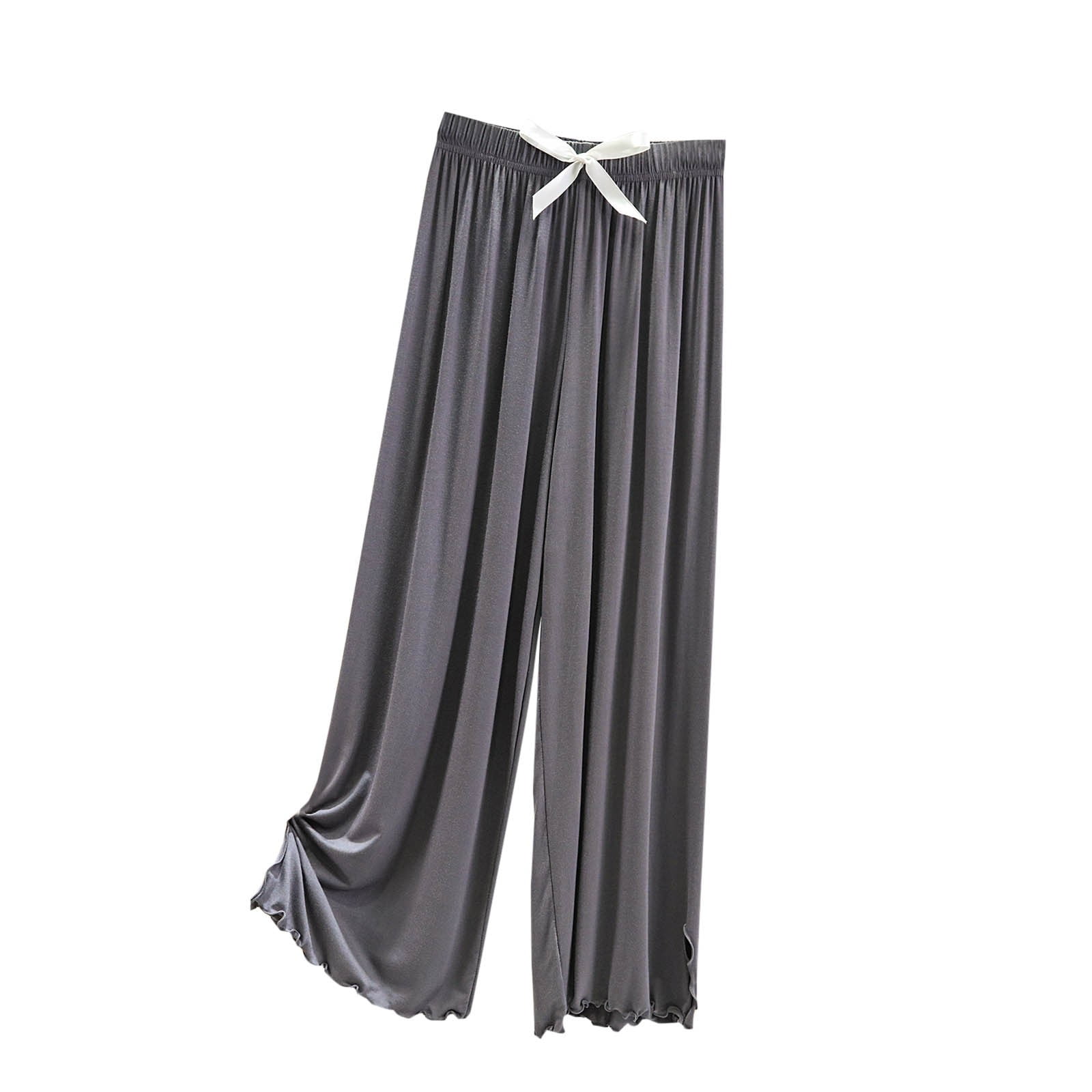 Olyvenn Women's Pajama Pants Comfy Modal Soft Wide Leg Lounge Pants ...