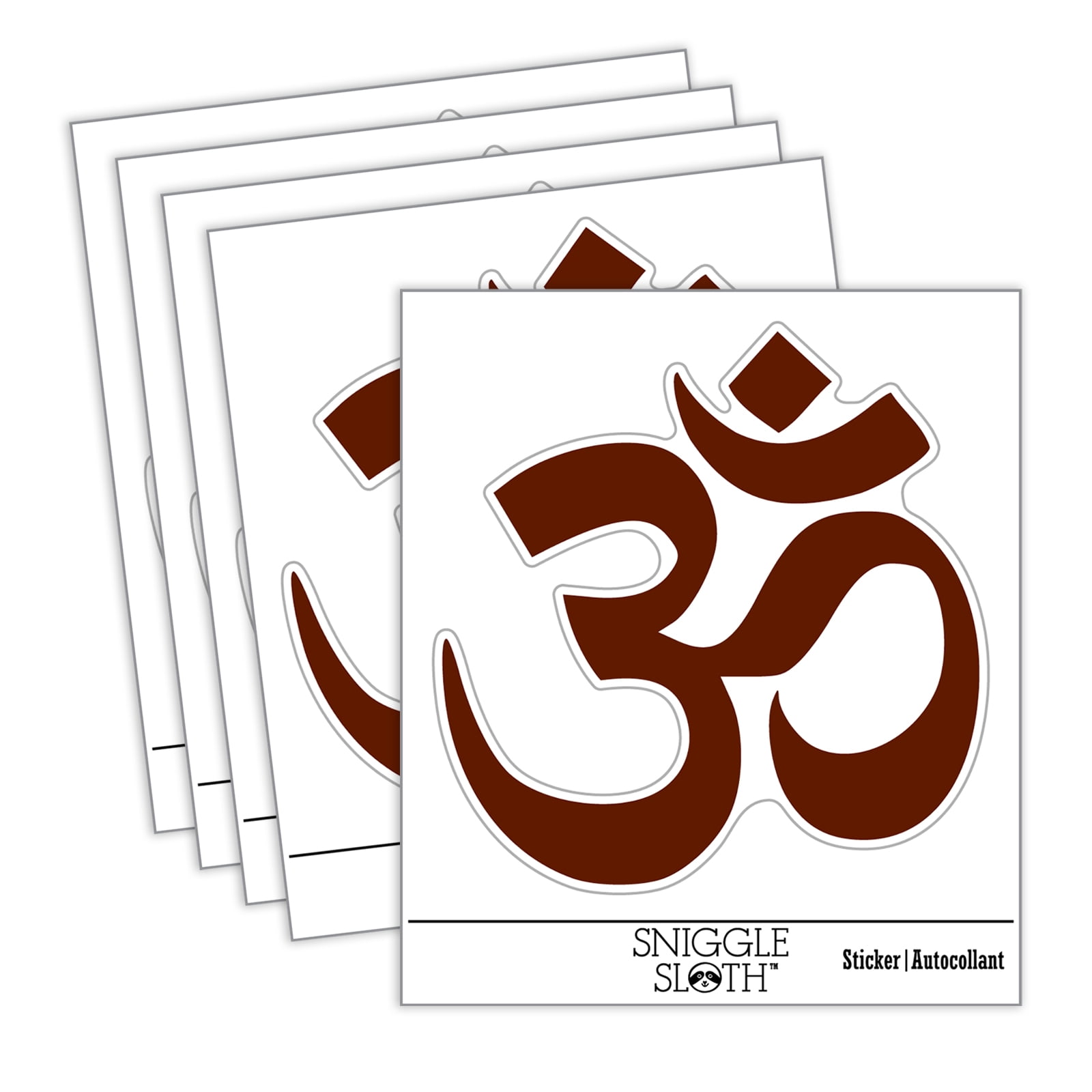 Om Aum Hinduism Buddhism Jainism Yoga Symbol Car Window Bumper Water ...