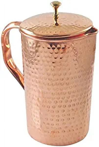 Om Creation Pure Copper Pitcher- Copper Jug- Copper water pitcher ...