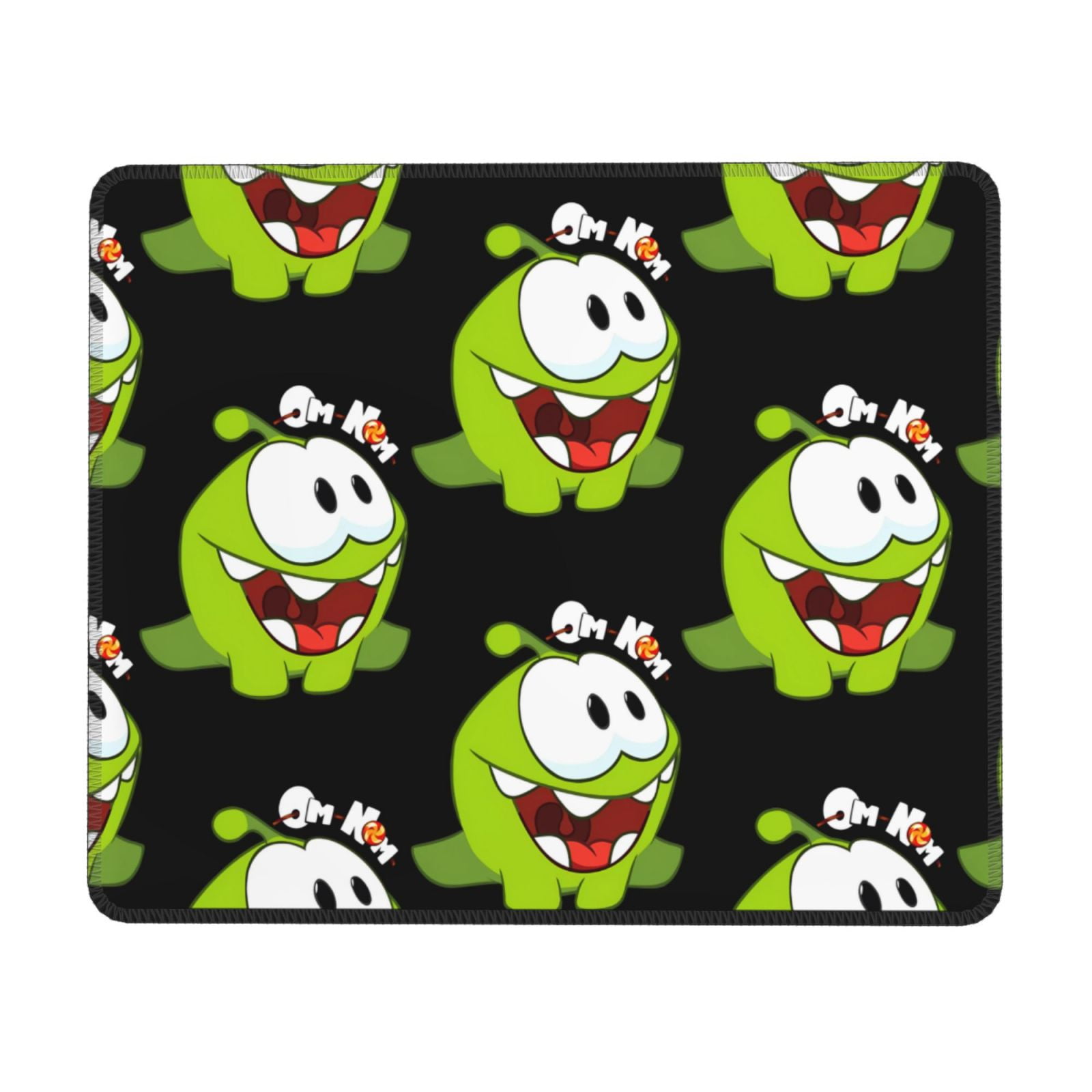 Om Nom Stories Mouse Pad Square Mouse Pad for Desk Soft Computer Mouse ...