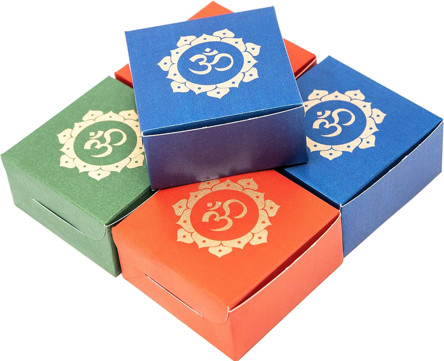 Om Printed Colorful Paper Sweet Boxes for Indian sweets, Cookies ...