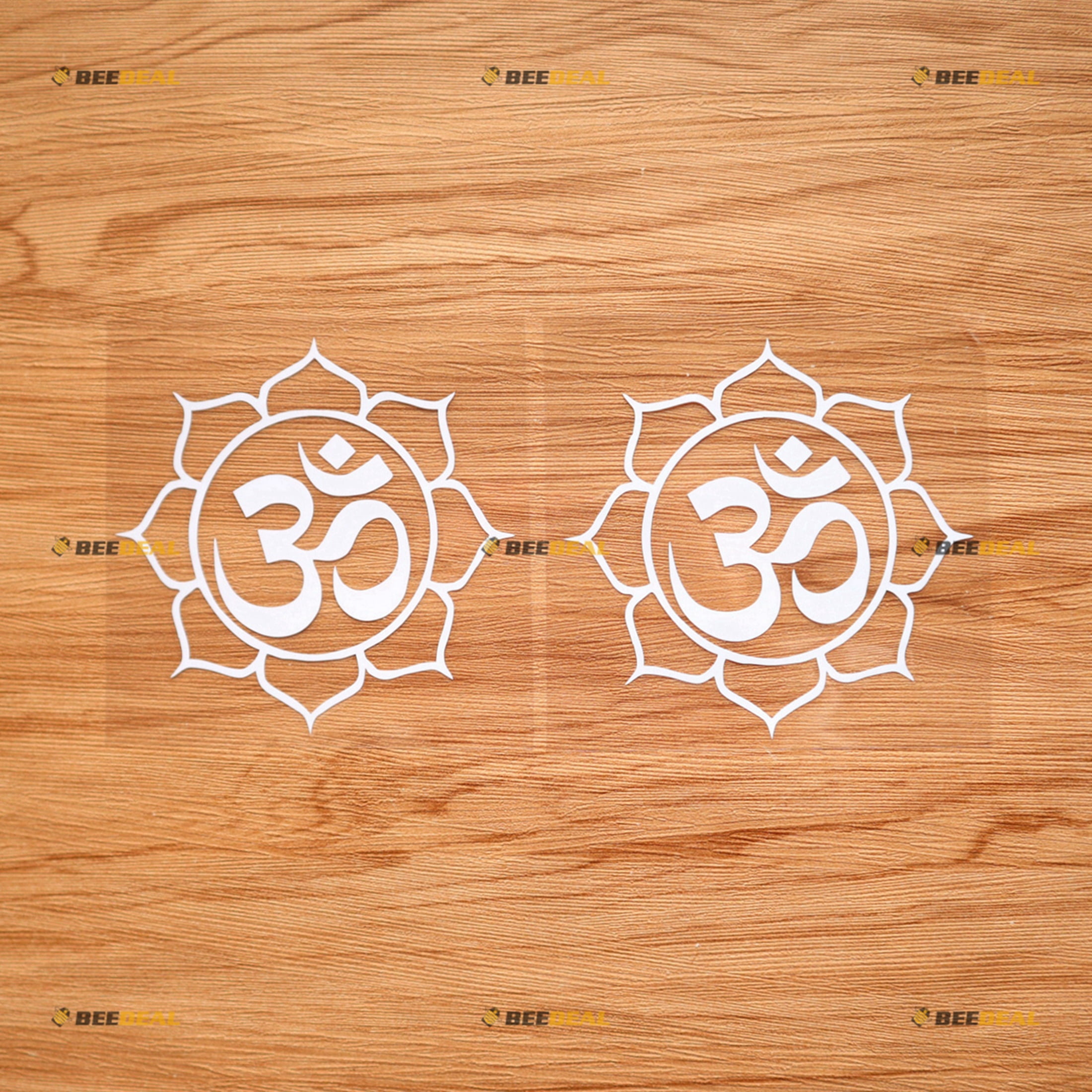 Om Symbol Lotus Sticker Decal Vinyl Yoga Hindu Hinduism Buddhism Aum ...