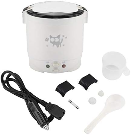Omabeta Portable Rice Cooker for Travel Mini 12V 100W 1L Electric ...