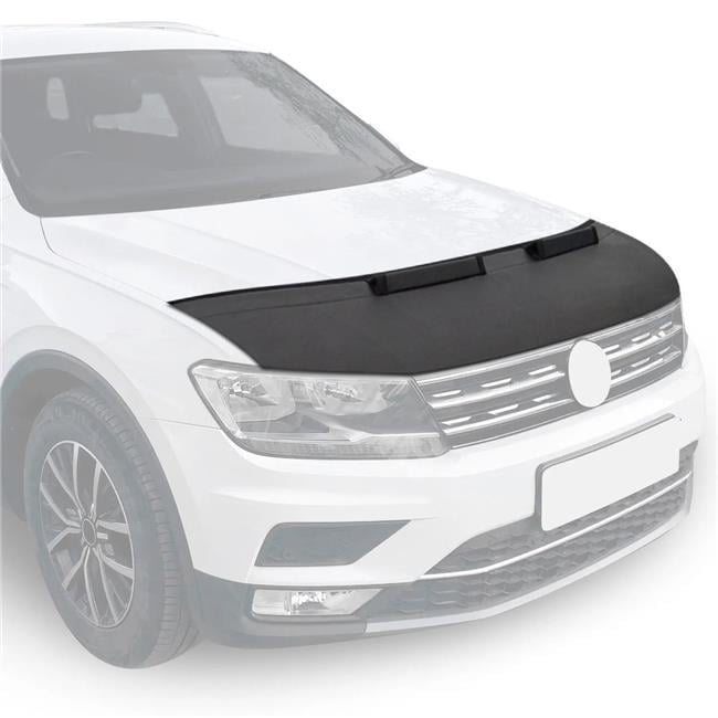 Omac USA 7568BSZ4 3D Half Vinyl Car Bonnet Bra for 2019 Volkswagen Golf ...