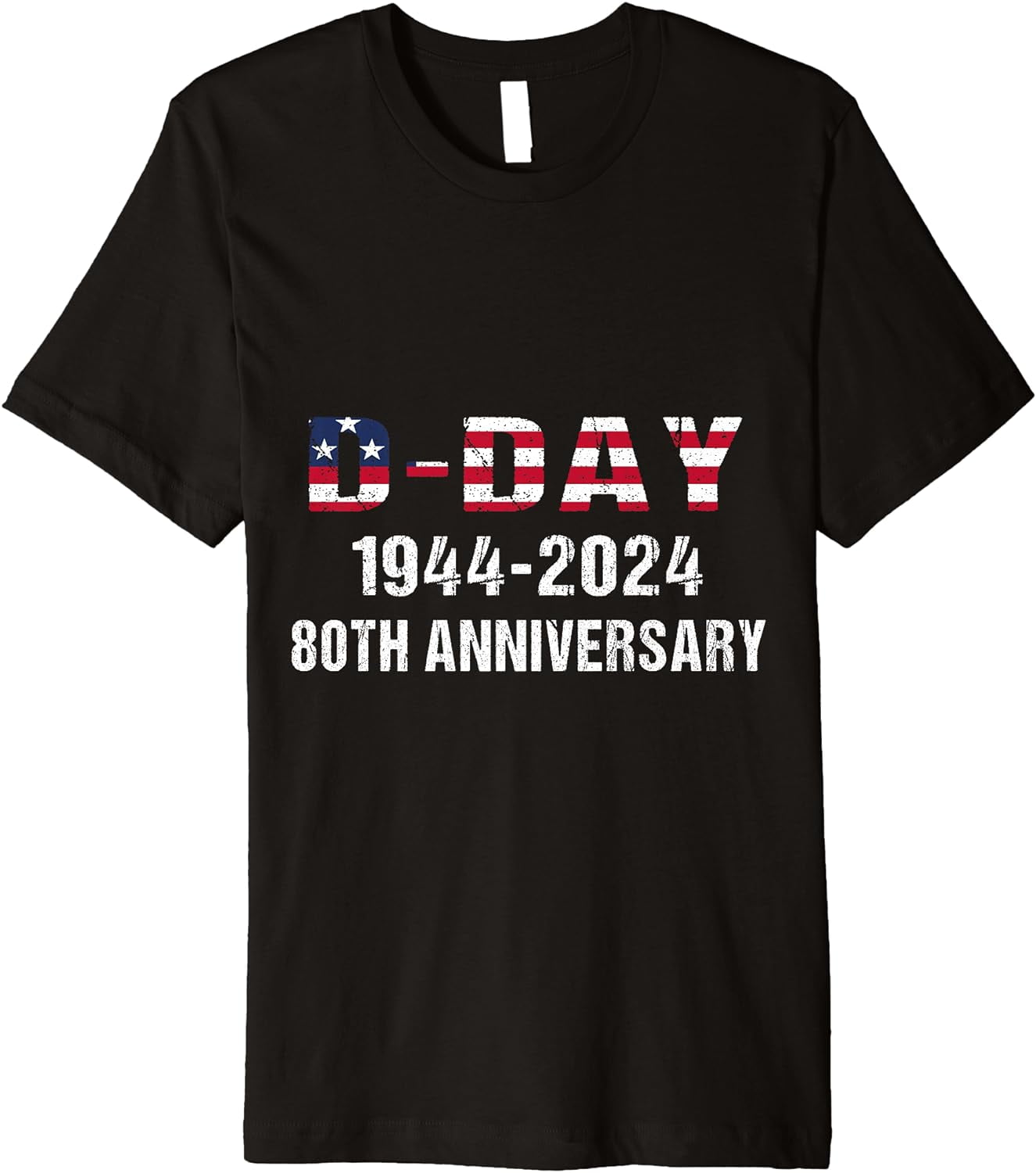 Omaha Beach 1944 D-Day 2024 80th Anniversary Normandy Premium T-Shirt ...