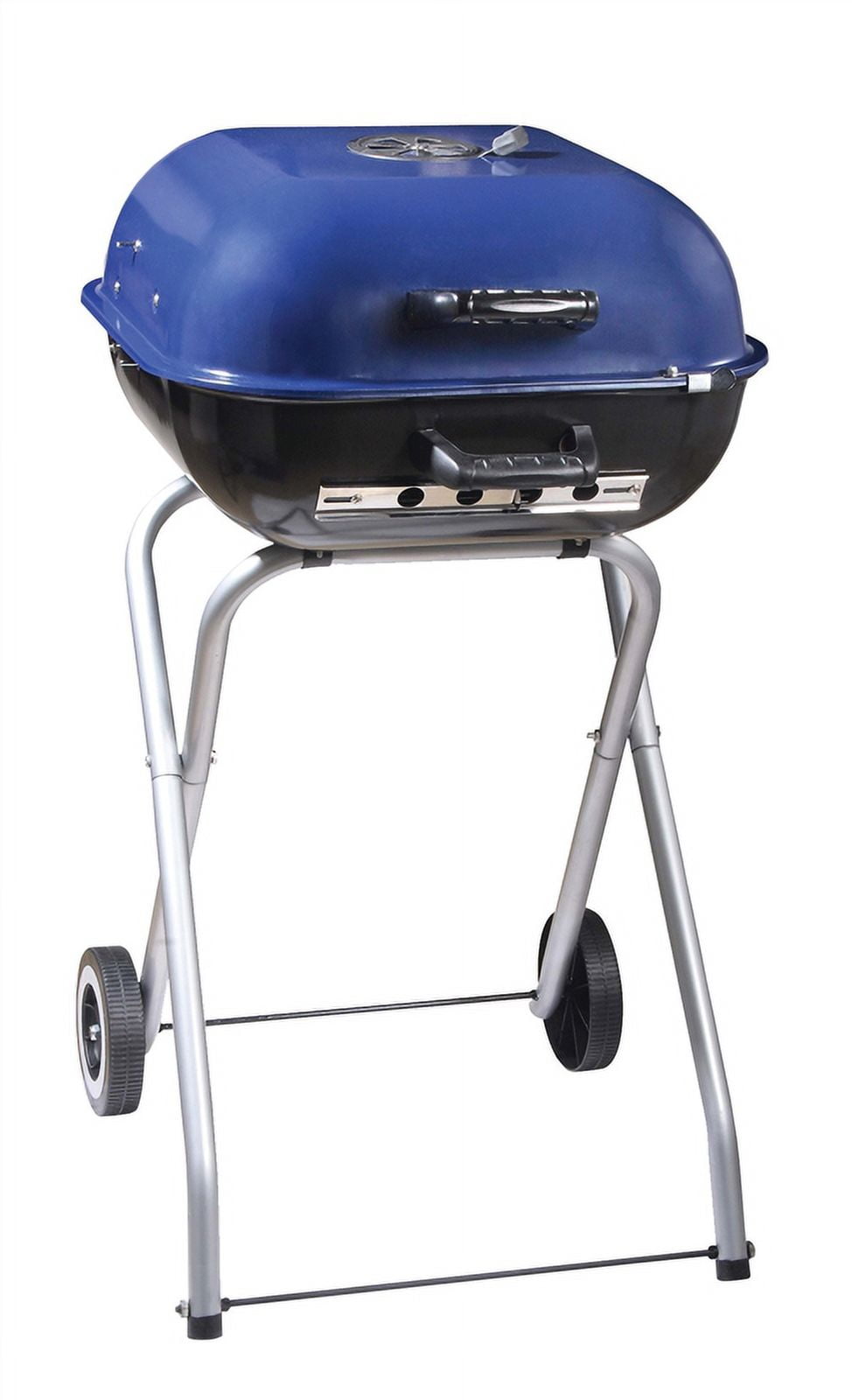 Omaha Foldable Portable-Square Charcoal Grill 280 Sq-In 18 In W X 20-1/ ...