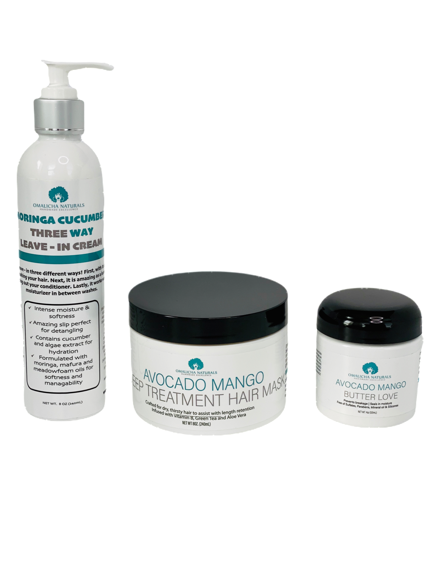 Omalicha Naturals - The Ultimate Moisture Bundle for natural hair ...