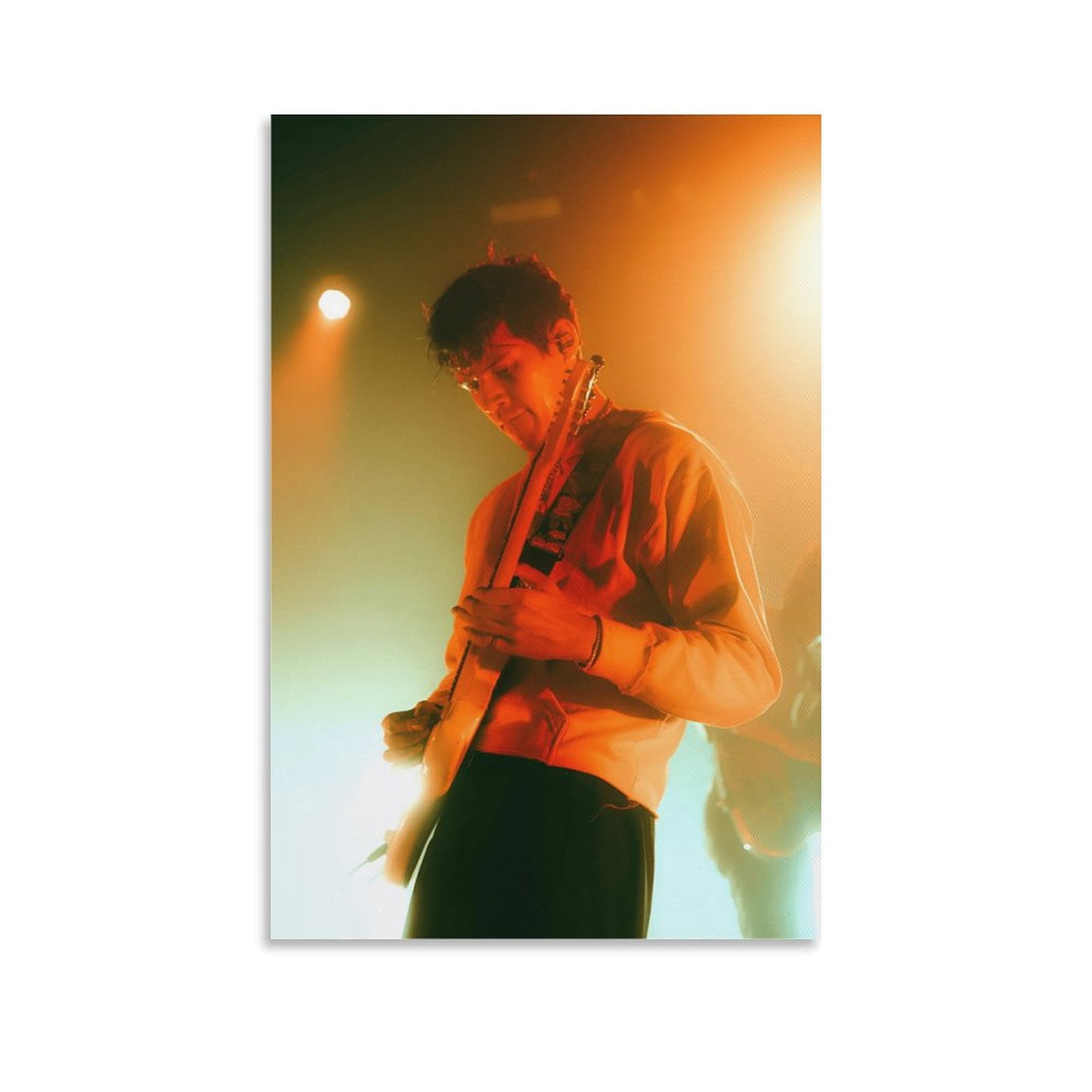 Omar Apollo Art Handsome Poster Home Decor Poster Wall Art Hanging ...