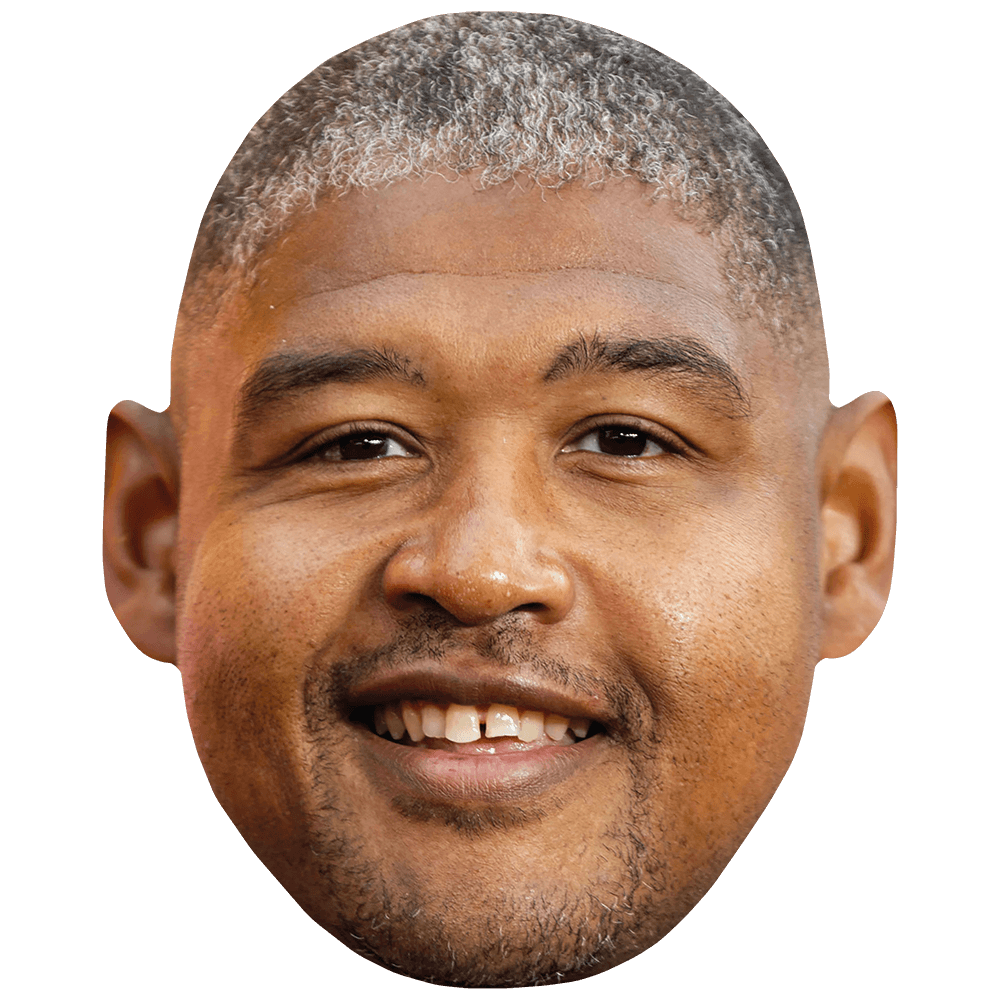 Omar Benson Miller (Smile) Celebrity Mask, Flat Card Face, Fancy Dress ...