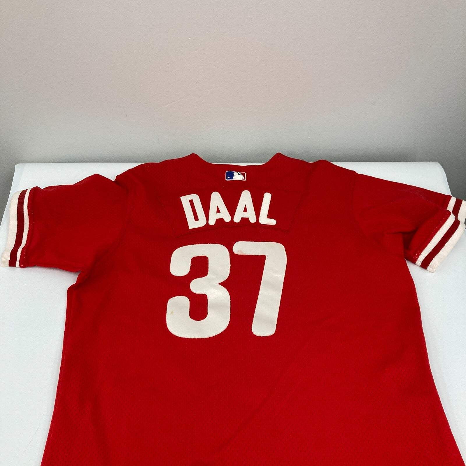 Omar Daal 2000 Philadelphia Phillies Game Used Majestic Jersey ...