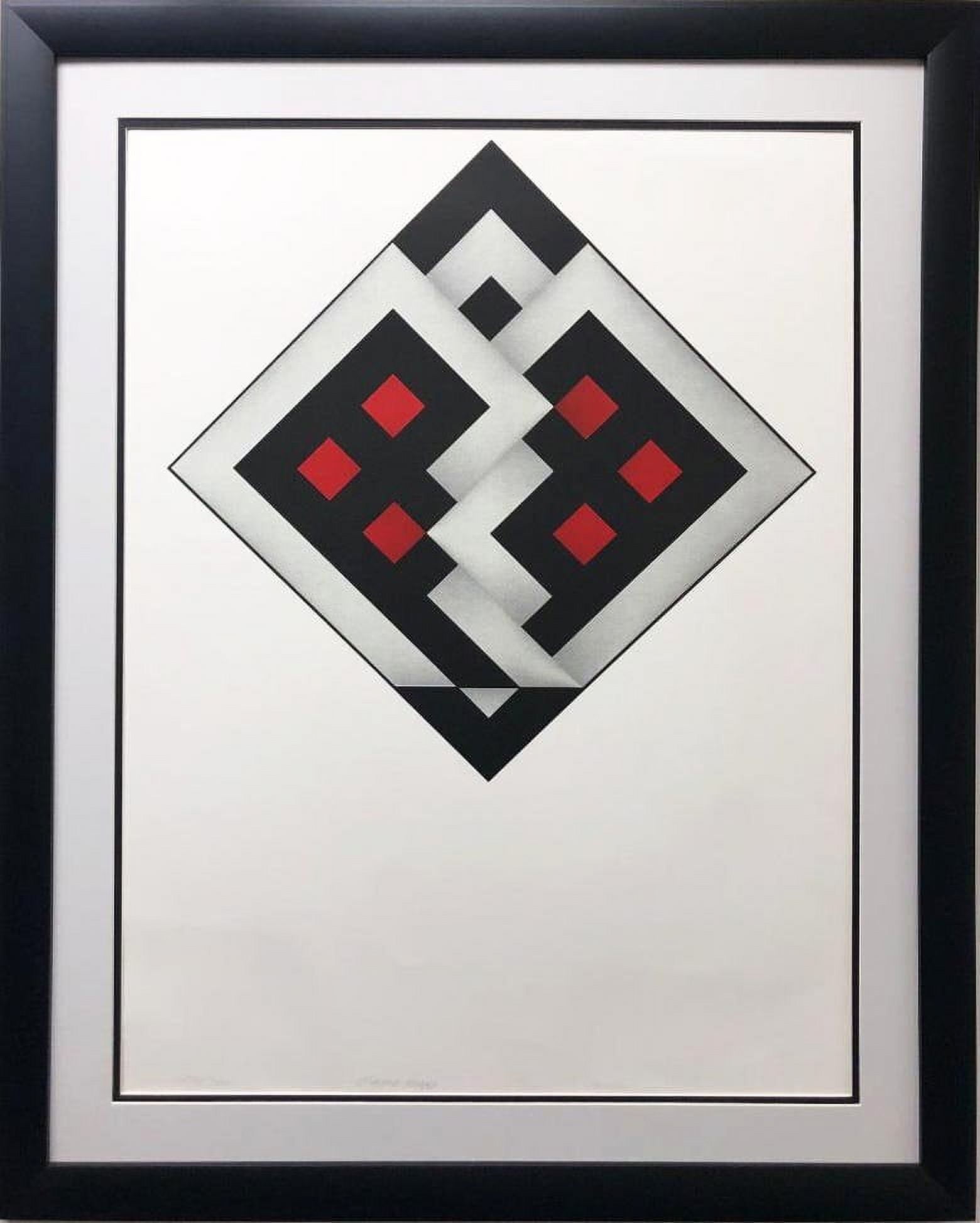 Omar Rayo "I Sammas" Hand Signed & Limited Edition Lithograph FRAMED Art Generic - Walmart.com