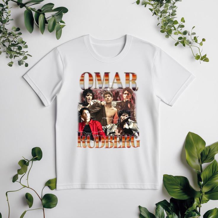 Omar Rudberg Young Royals Singer Actor Vintage 90s Homage Unisex tee ...