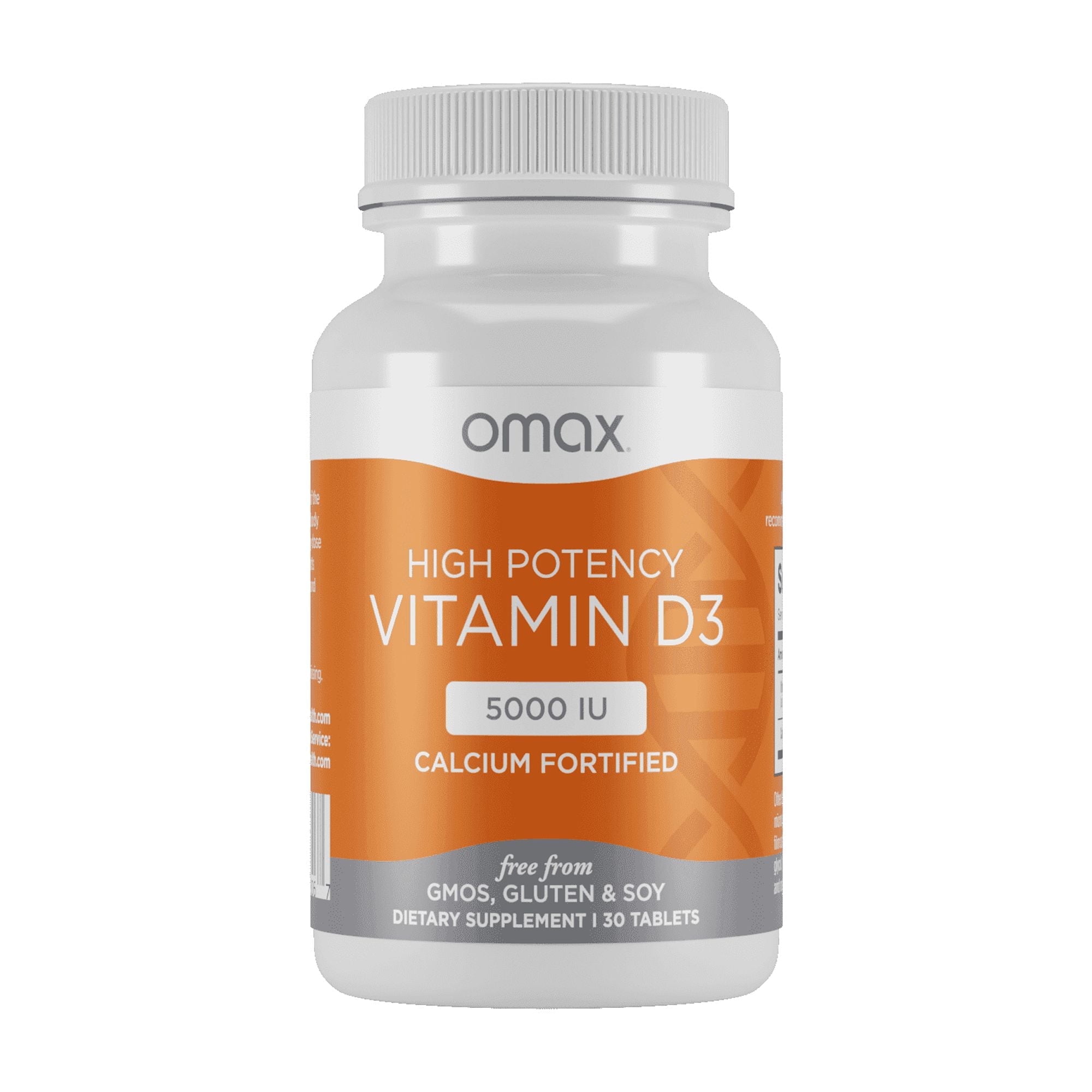 Omax Vitamin D3 5000 IU - Supports Immune Health, Bone & Muscle ...