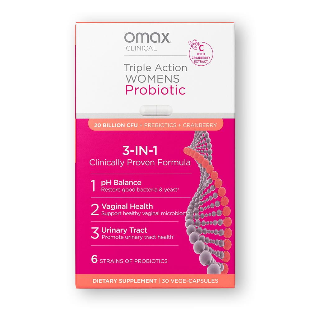 Omax® Womens Probiotic + Cranberry Extract - Walmart.com