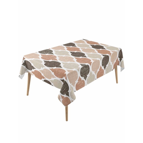 Ombre Brown Geometric Plaid Retro Abstract Morocco Gingham Rectangle ...