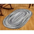 Better Trends Oval Braided Rug 27"x 45" 100% Cotton Rug for Indoor Use ...